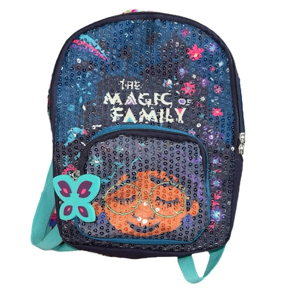 Disney | Accessories | Disney Encanto Magic Family Sequined Little Girl ...